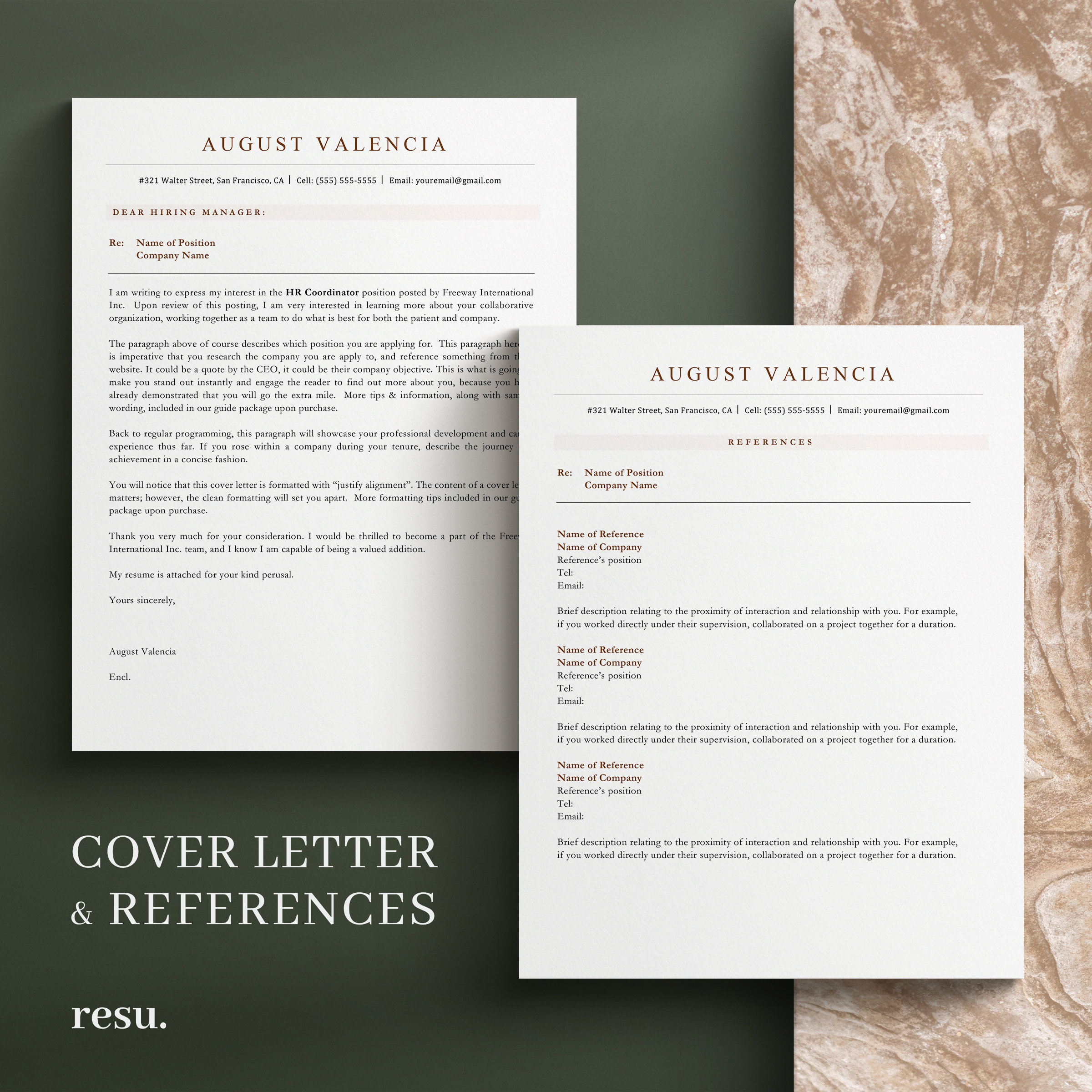 ATS Friendly Resume, Modern Resume, Teacher Cv, Cv Template Word, ATS ...