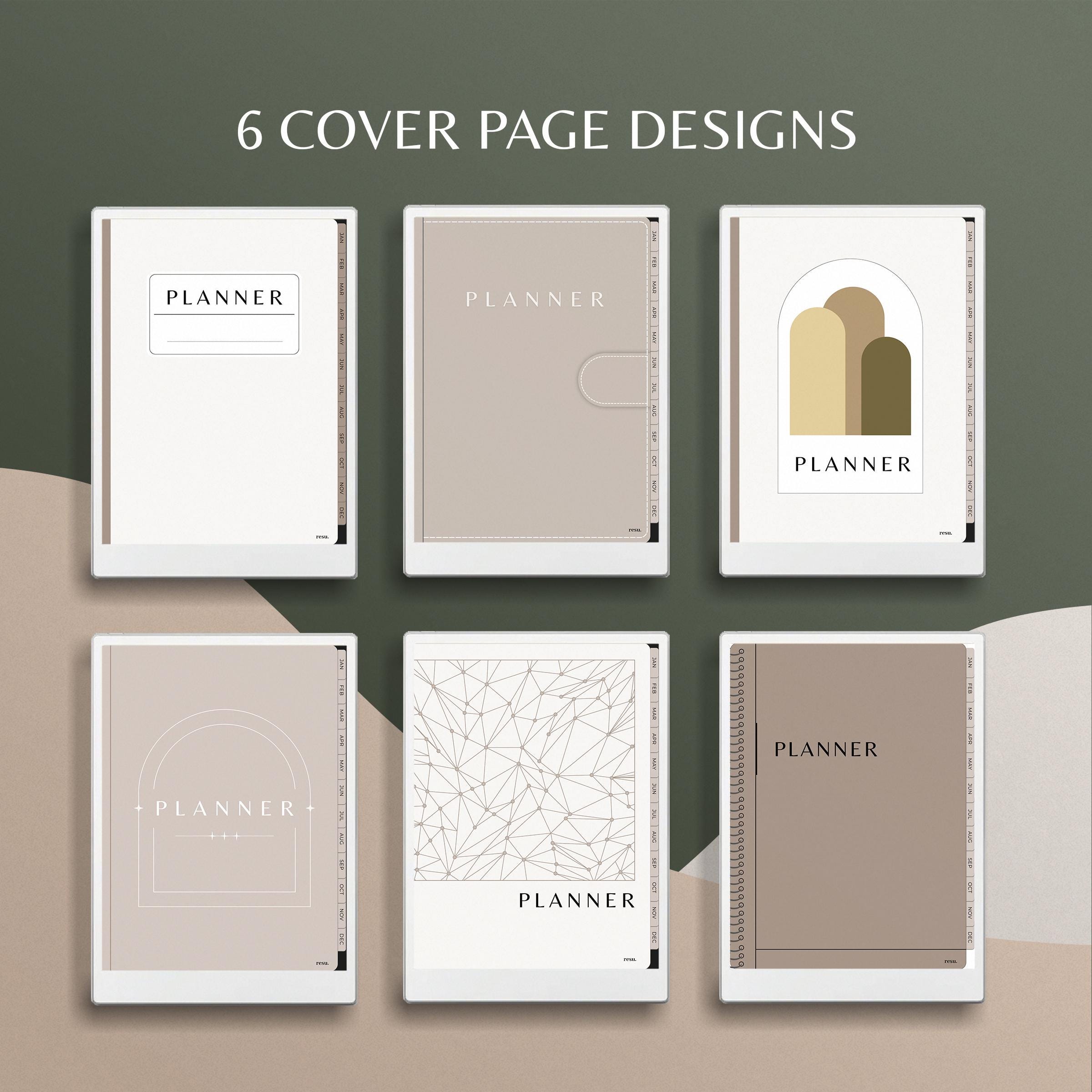 Remarkable Paper Pro Planner, Daily Digital Planner, Undated Reusable ...