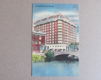 Palm Court Florida Art Deco Hotel, Motel Early Vintage Unused Photo ...