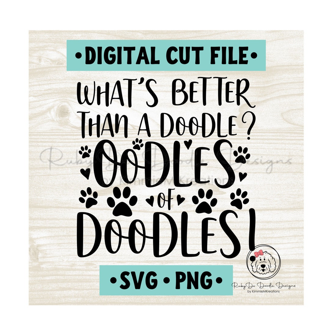 What's Better Than a Doodle? Oodles of Doodles! SVG | Digital Cut File ...
