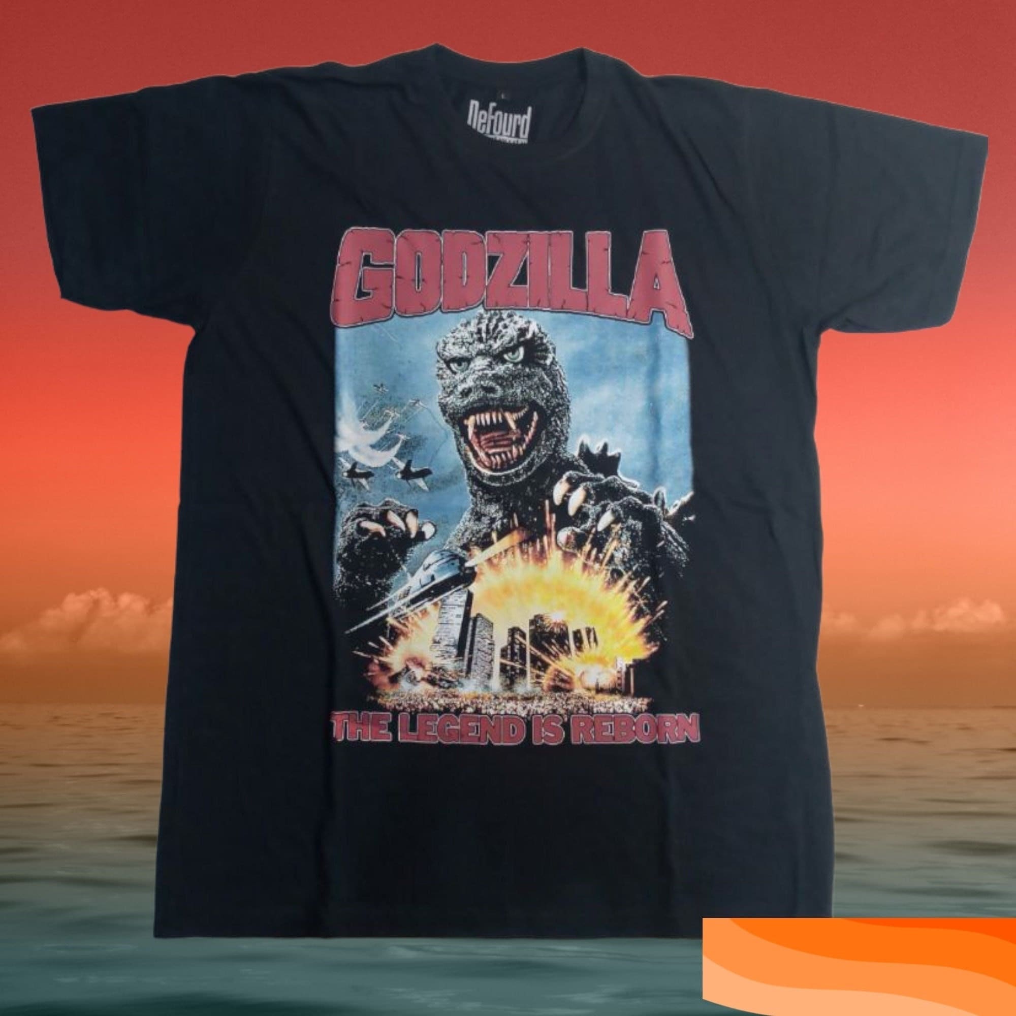 Vintage Godzilla Movie T-shirt, Retro Japan Movie Tee, Godzilla the ...