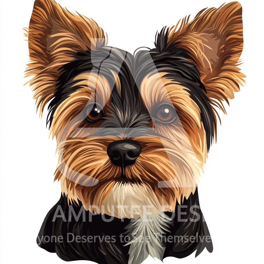 Dog Portrait PNG Bundle: German Shepherd, Yorkie, French Bulldog ...