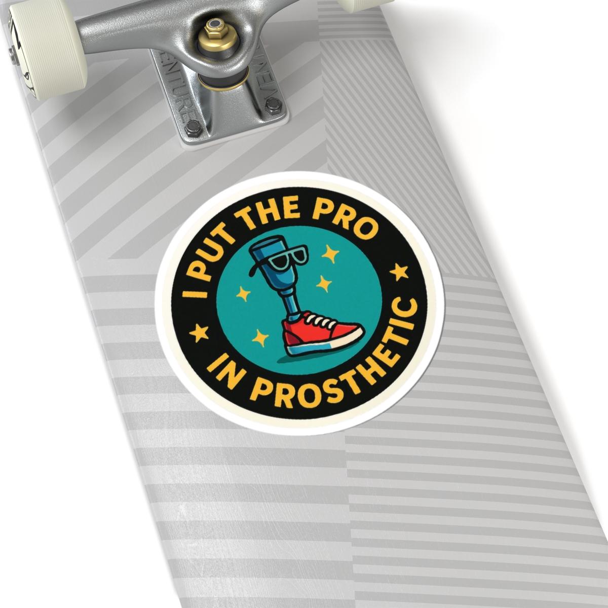 Prosthetic Pride Sticker: Retro Amputee Humor Decal - Etsy