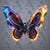 Spectrum Brilliance Butterfly A Vivid Winged Beauty, Nature-inspired ...
