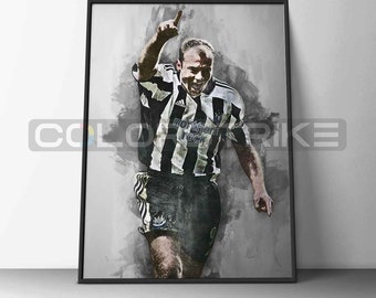 Alan Shearer Poster - Etsy