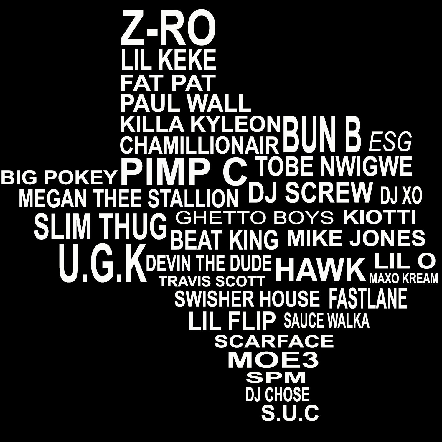 TEXAS RAPPER SHIRT | Etsy