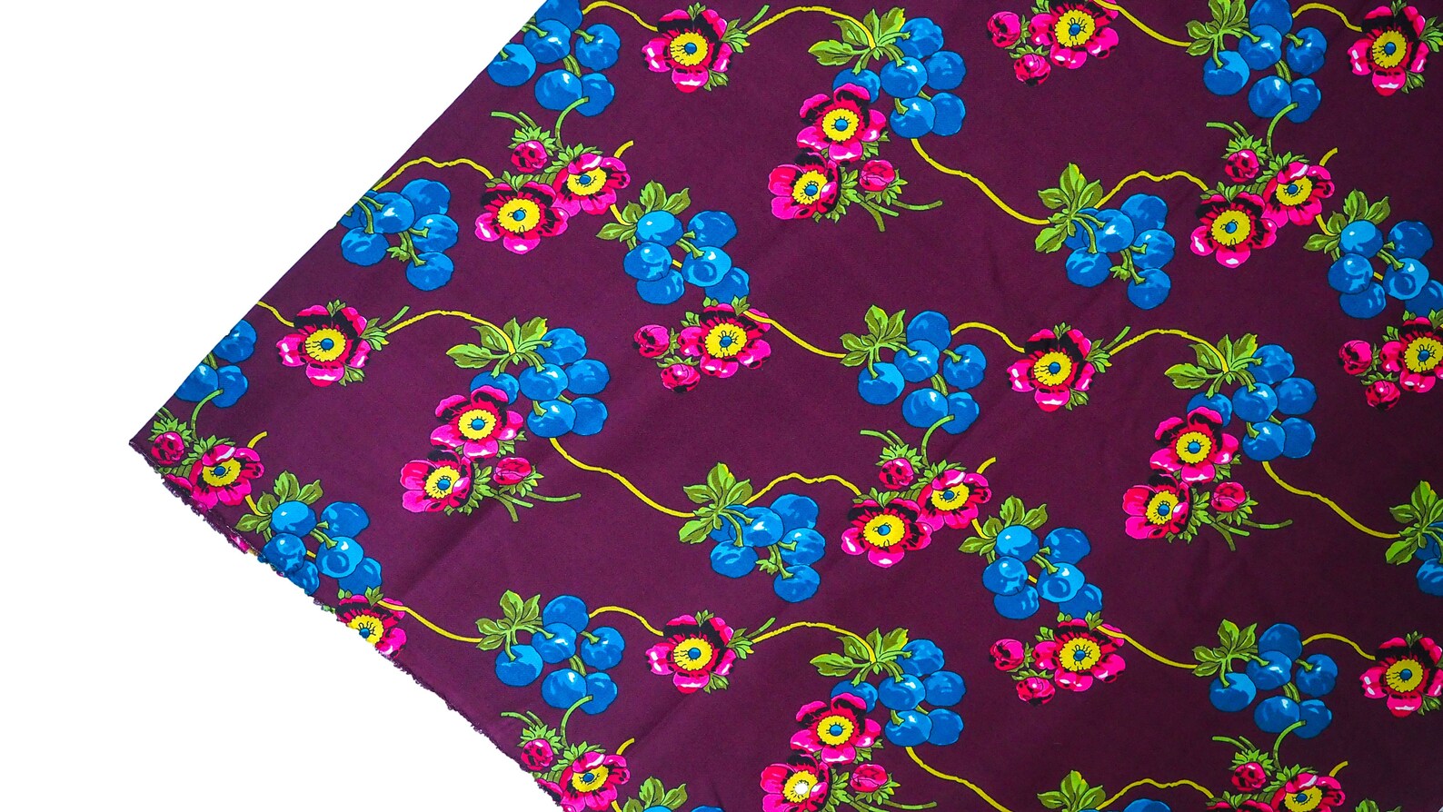 Floral 100% Wool Fabric: Traditional Romanian Scarf (1.5x1.5 Meter) - Etsy