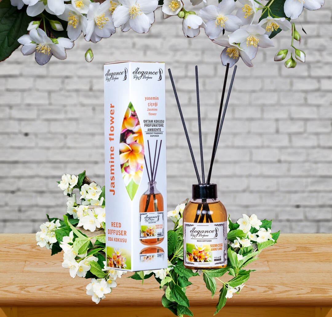 Reed Diffuser: Elegant Home Fragrance With Black Reeds - Etsy