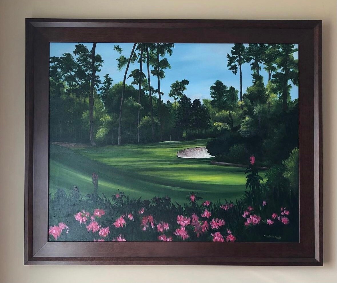 Augusta National Hole #10 “original Painting” - Etsy