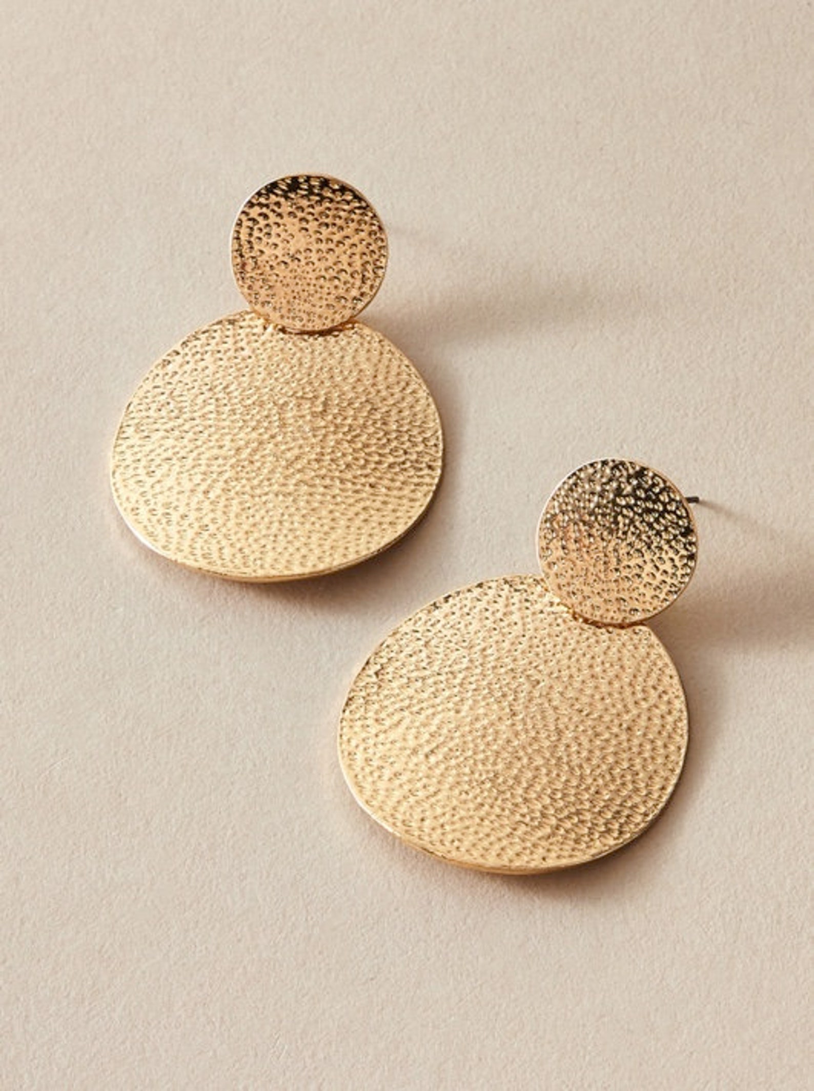 Gold Statement Earrings | Etsy