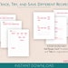 Meal Planner Printable PDF, Weekly Meal Planner, Monthly Meal Plan ...