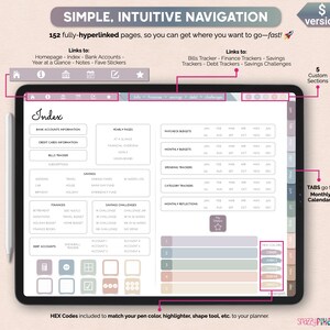 Digital Budget Planner neutrals, Digital Finance Planner, Paycheck ...