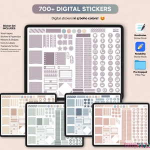 Digital Budget Planner neutrals, Digital Finance Planner, Paycheck ...