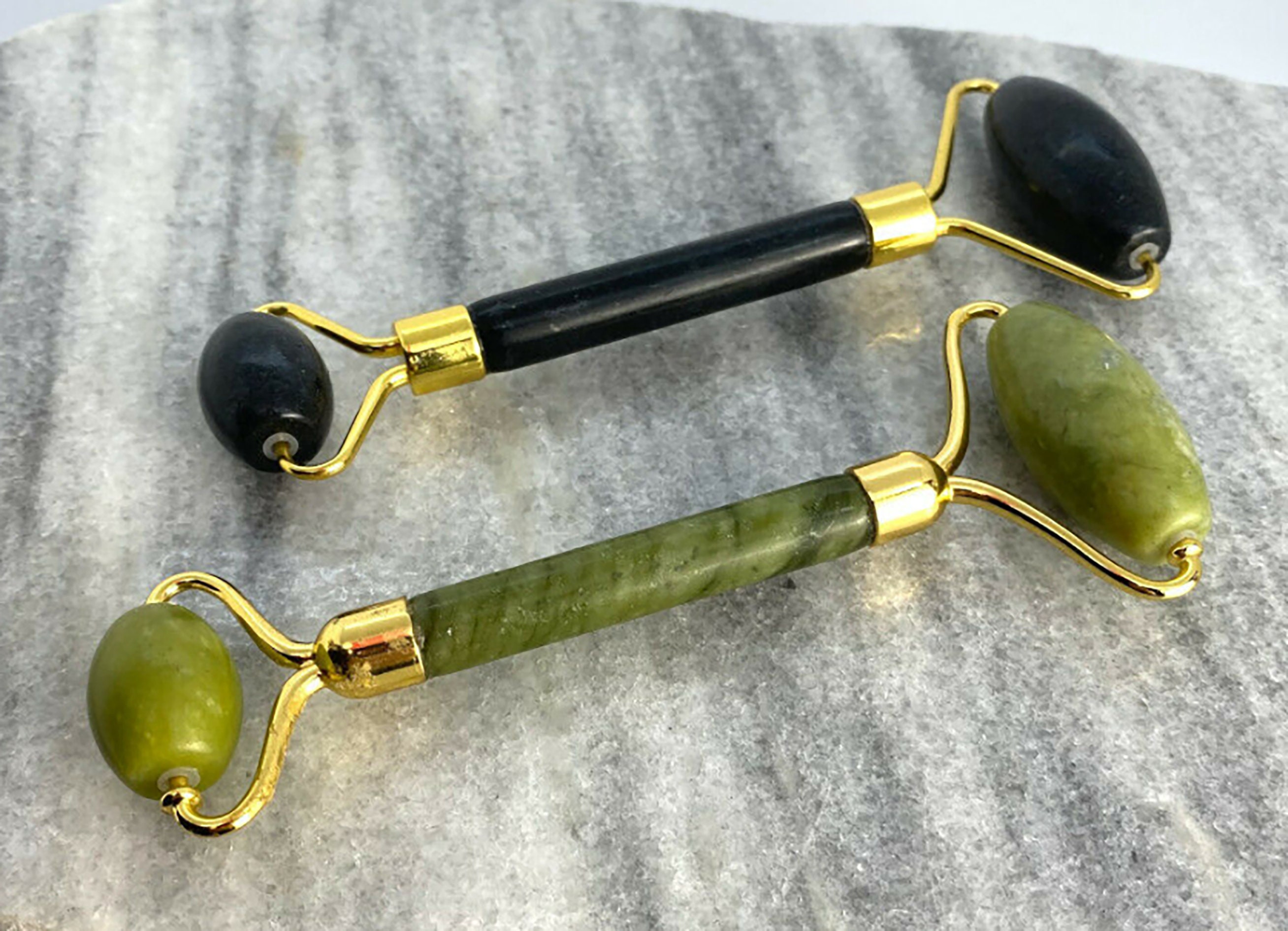 Herramientas de masaje Facial Roller Massager Gua Sha Board | Etsy