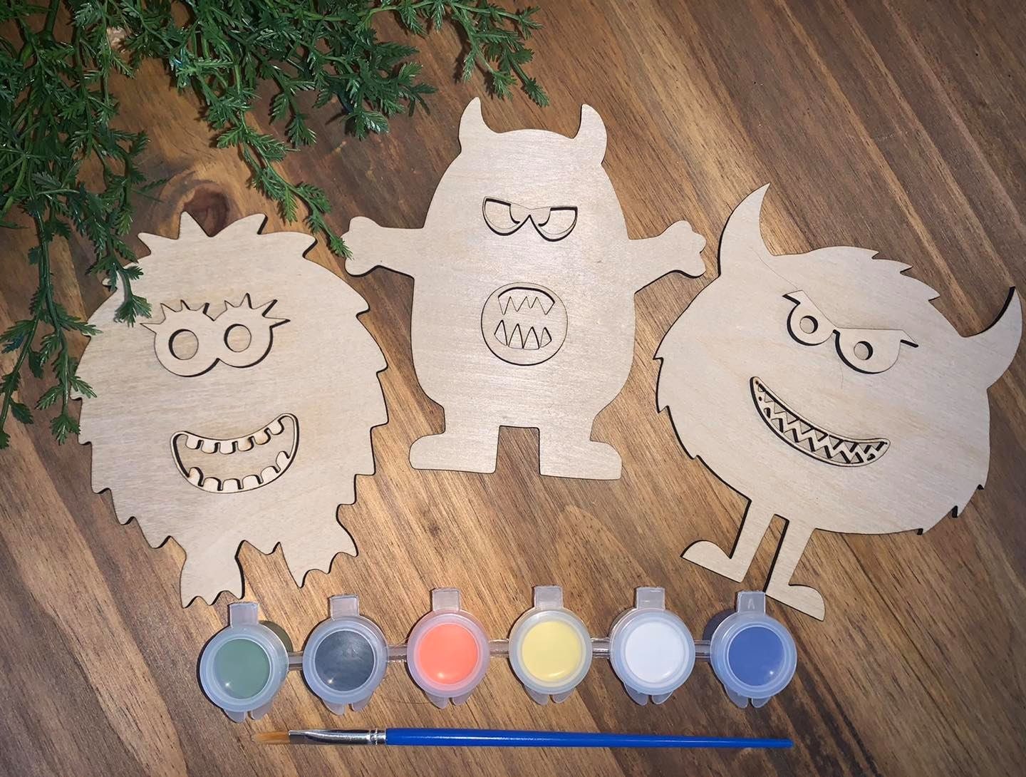 Monster Paint Kit SVG- Digital File Only - Etsy