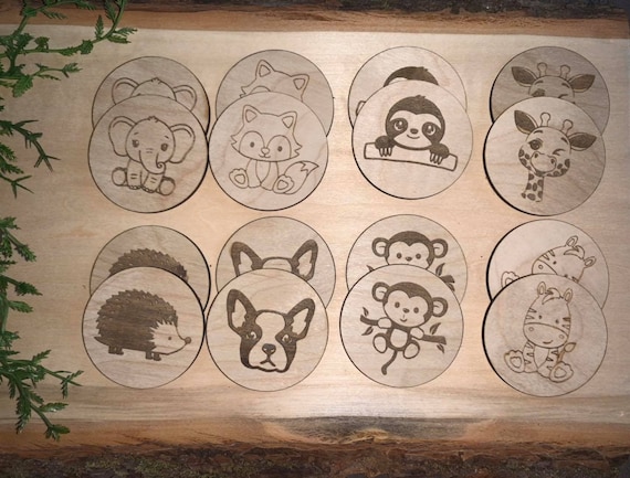 Memory Game Svg File DIGITAL FILE ONLY | Etsy