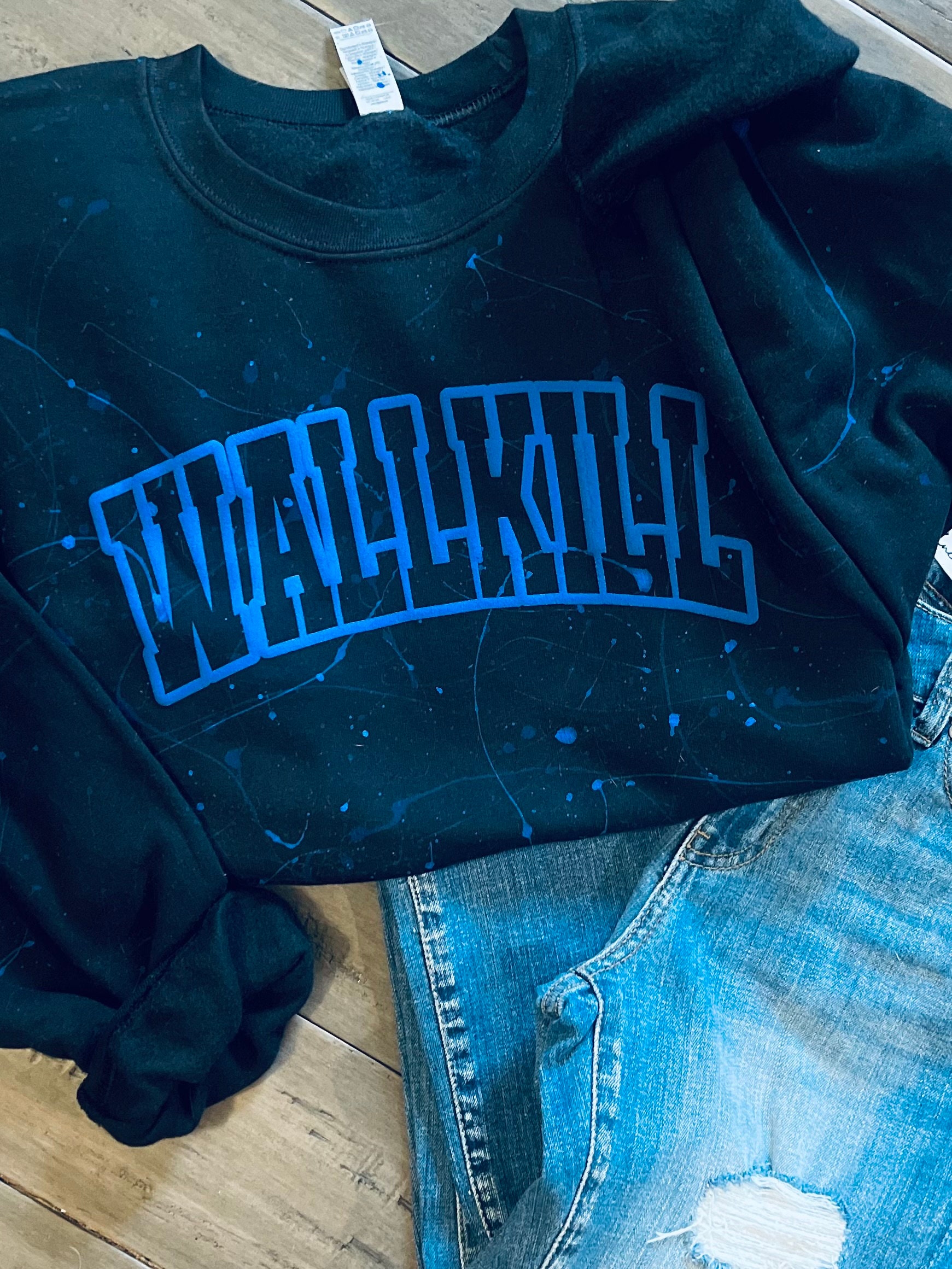 School Spirit Splatter Sweatshirts - Etsy