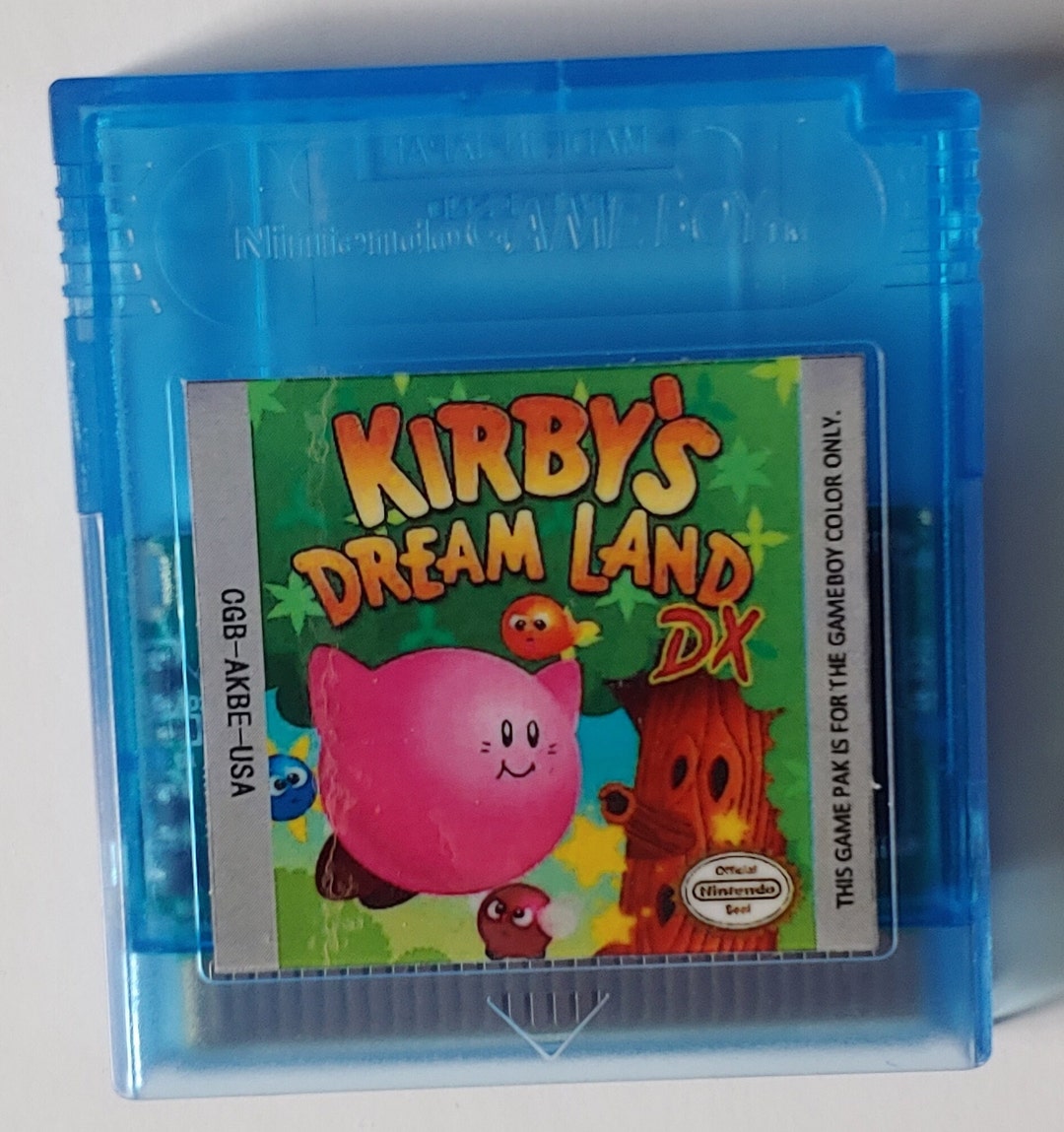 Kirby's Dream Land DX Color Hack Game Boy Color Cartridge GBC - Etsy