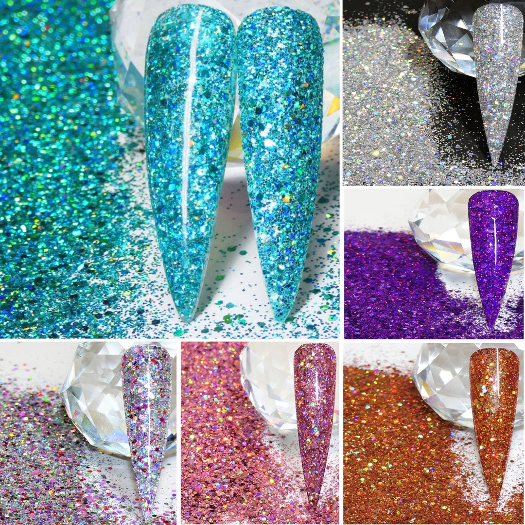 Glitter Mixes for Nail Art, Craft Projects, Resin Decoration and ...