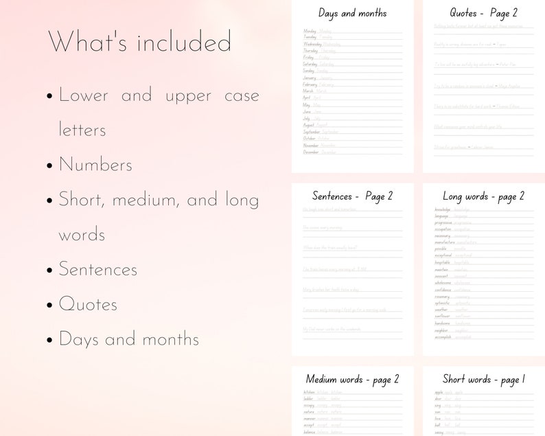 Neat Handwriting Practice Workbook | Printable Handwriting Practice ...
