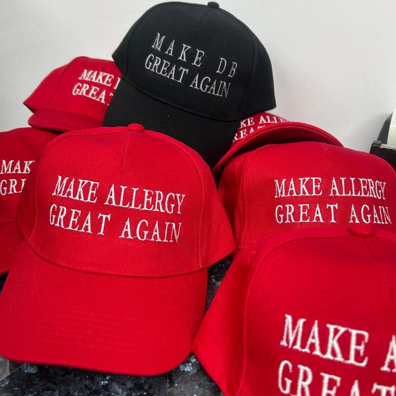 Make Your Text Great Again TRUMP Personalized Embroidery Baseball Cap Custom Embroidered Hat ...