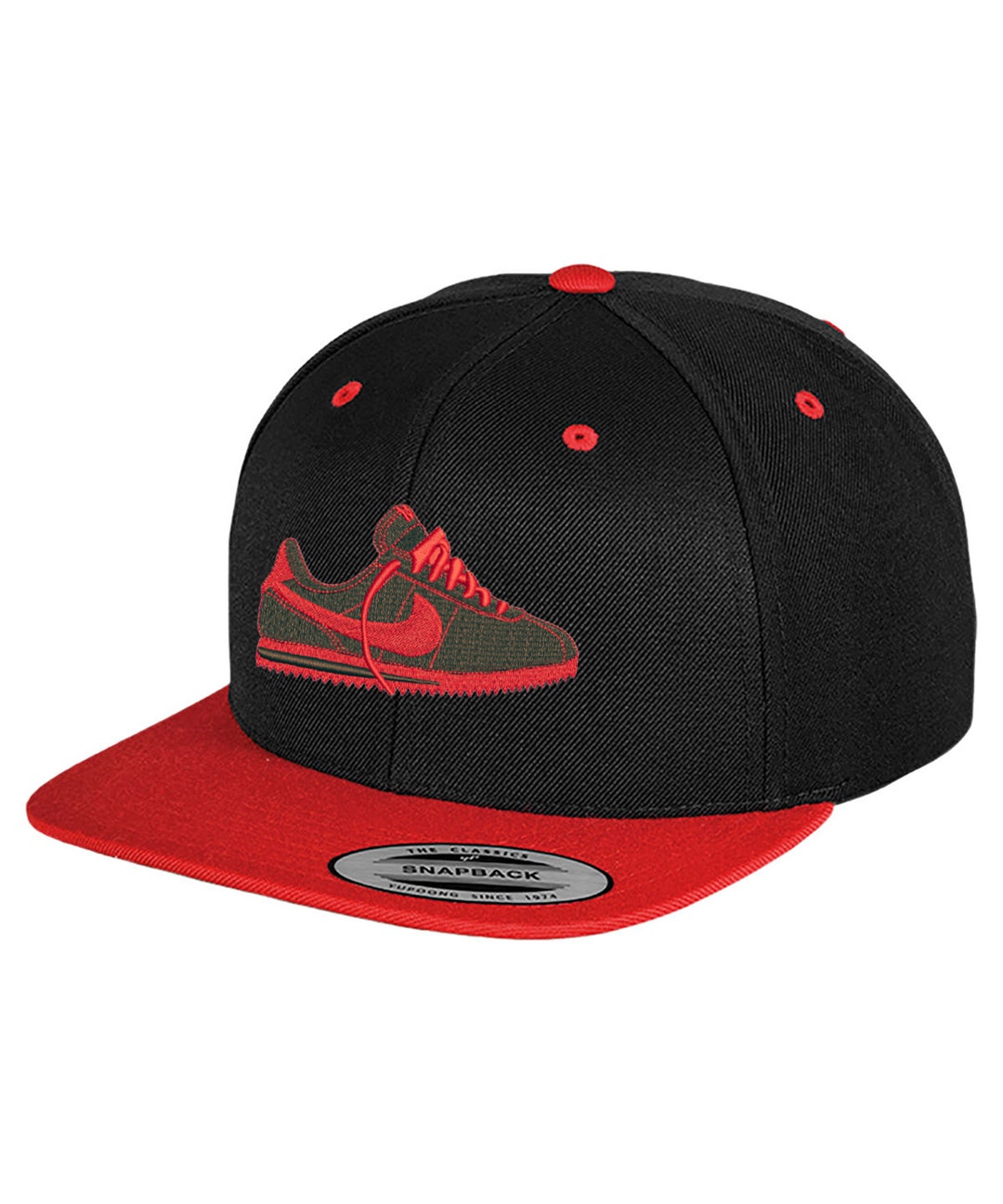 Nike Hat Fashion Nike Trainer Embroidery Logo Snap Back - Etsy