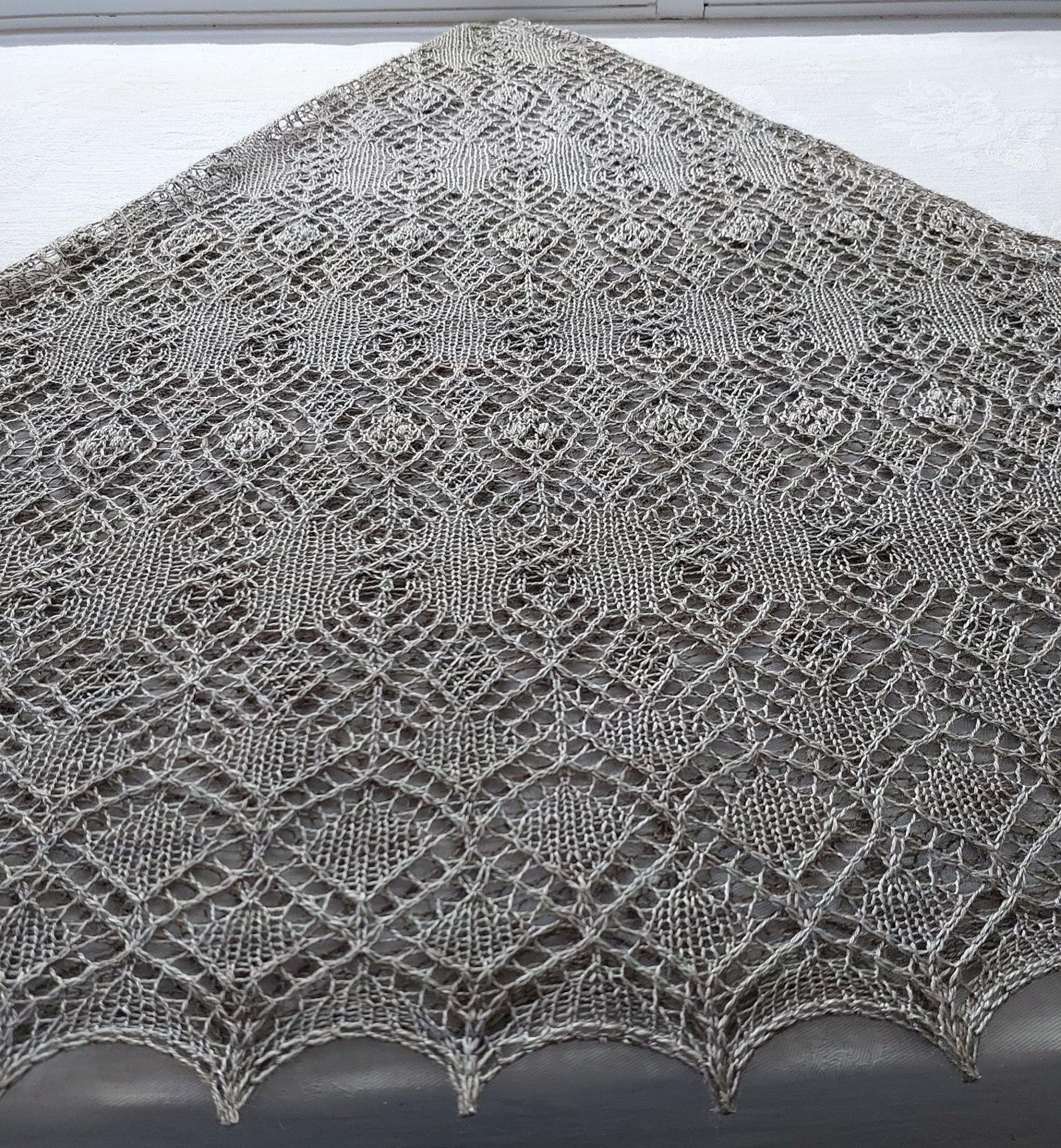 Clearing Shining (after Rain) Lace Knitting Shawl Pattern - Etsy