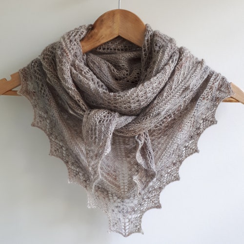 Mindless Shawl Knitting Pattern PDF - Etsy