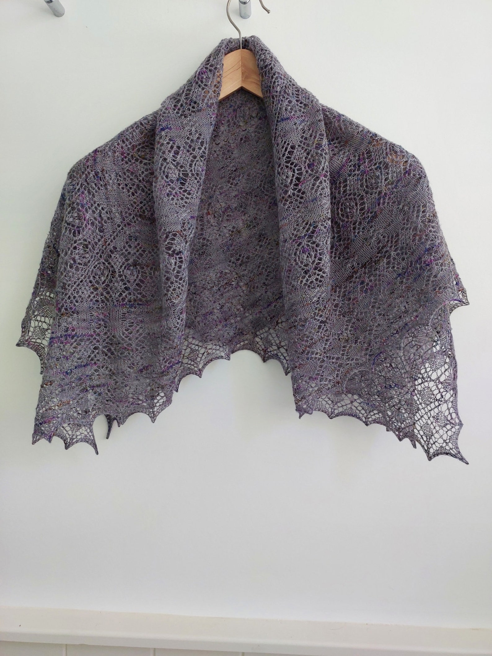 Clearing Shining (after Rain) Lace Knitting Shawl Pattern - Etsy