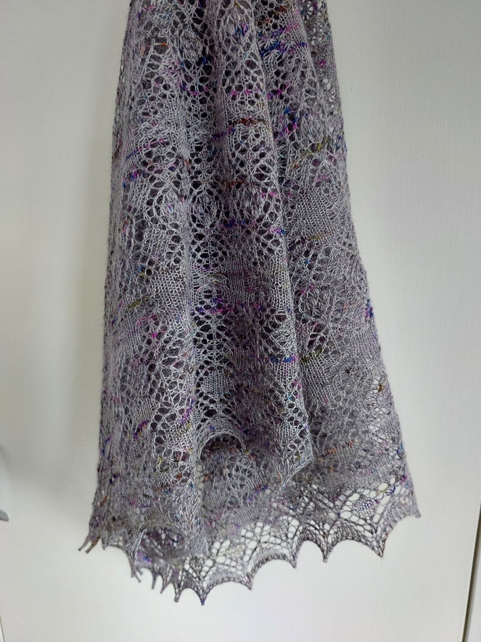 Clearing Shining (after Rain) Lace Knitting Shawl Pattern - Etsy