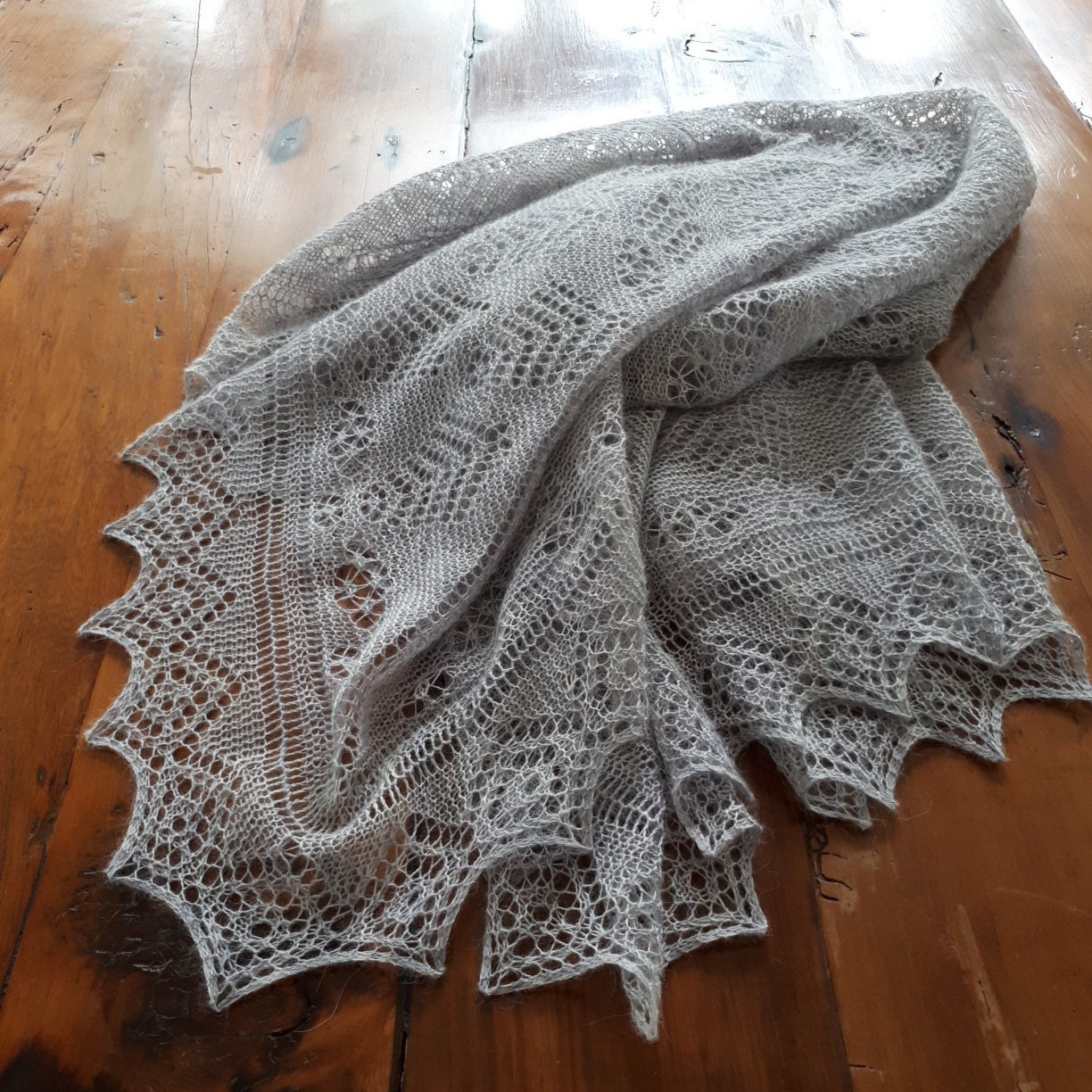 Tree of Life Shetland Shawl PDF Knitting Pattern - Etsy UK