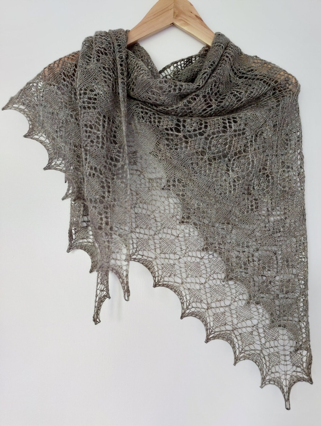 Clearing Shining (after Rain) Lace Knitting Shawl Pattern - Etsy