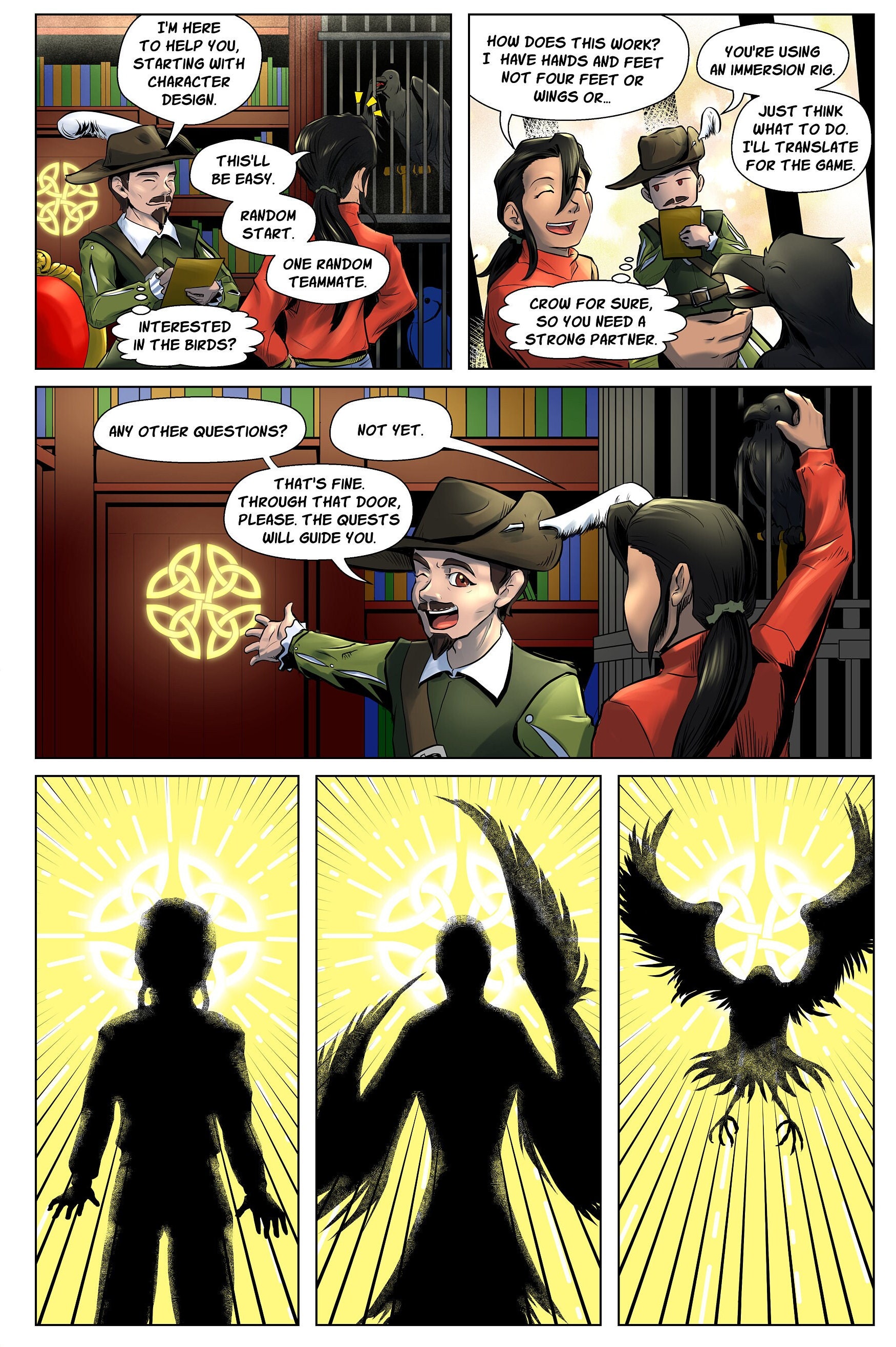 Comic Book Animal Eye Número 1 GameLit LitRPG Novela gráfica de Cindy Koepp - Etsy España