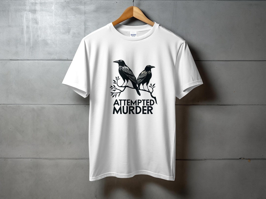 Nerdy Bird Shirt, Quirky Birdwatcher Present, Crow Pun Shirt, Novelty ...