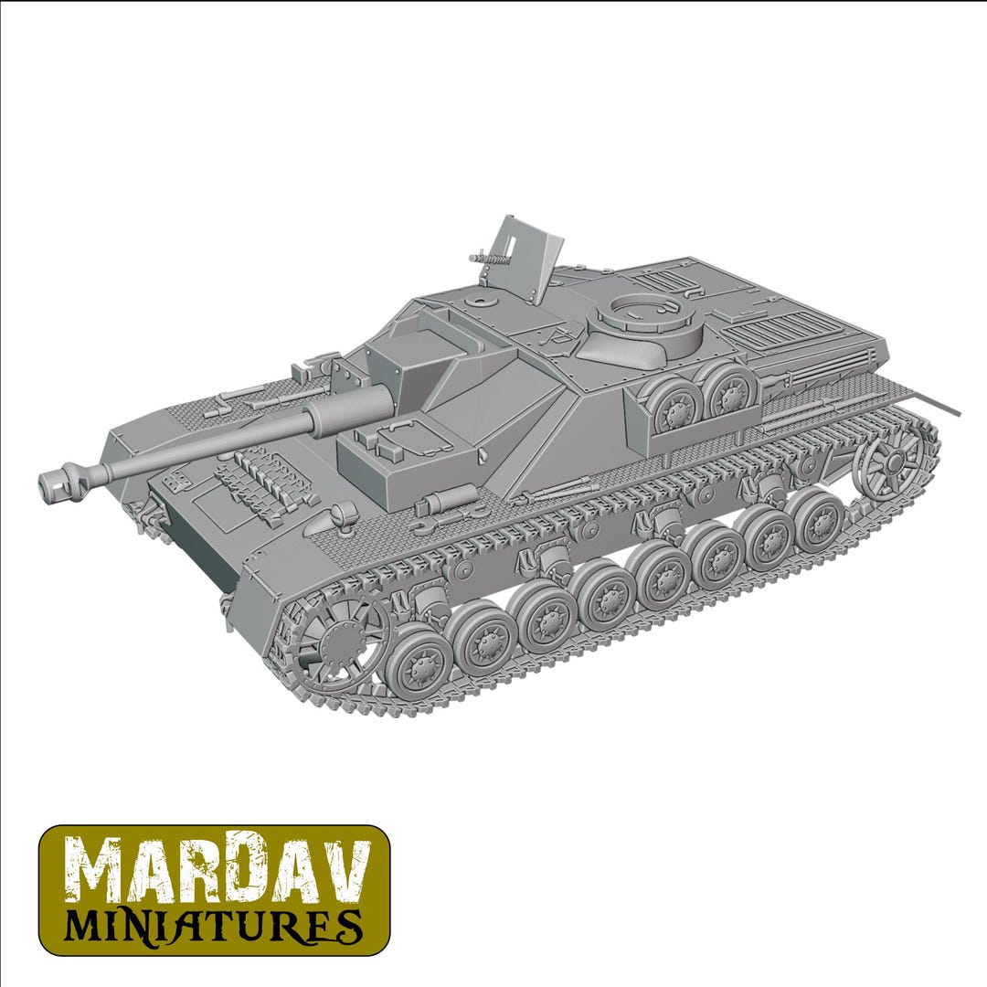 Stug IV Early (german) - Etsy