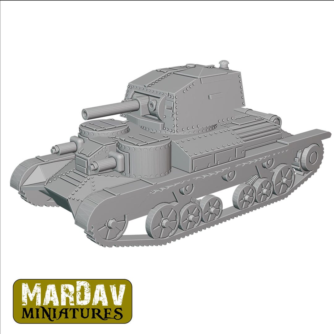 A9 Mki CS Cruiser Tank (british) - Etsy