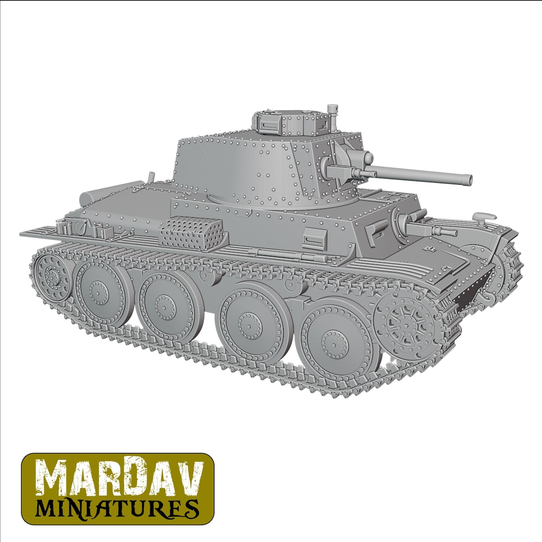 Panzer 38t german - Etsy