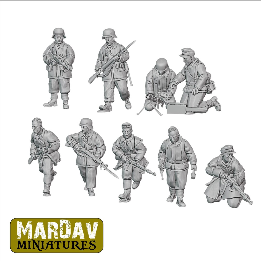 Luftwaffe Field Division Squad (german) - Etsy