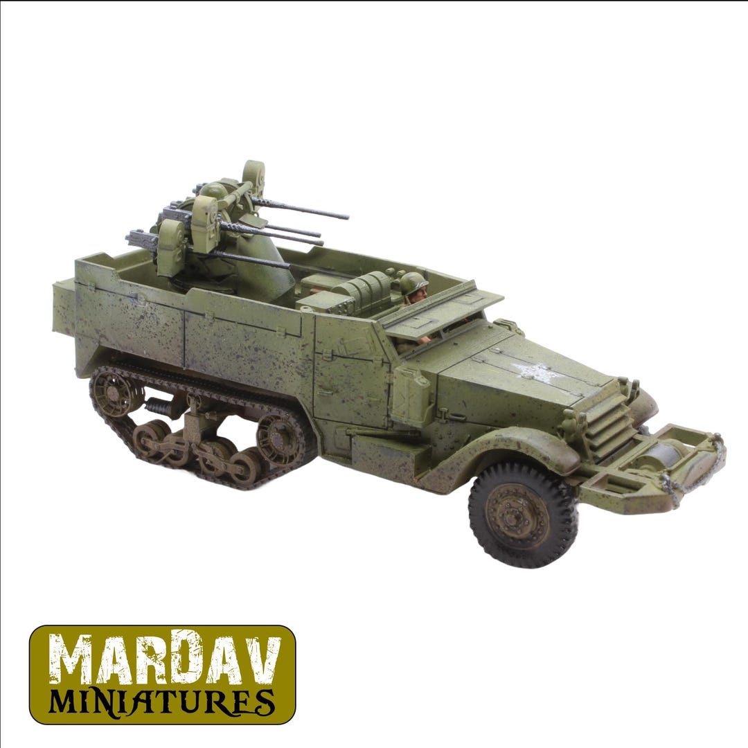 M16 GMC Halftrack (US) - Etsy