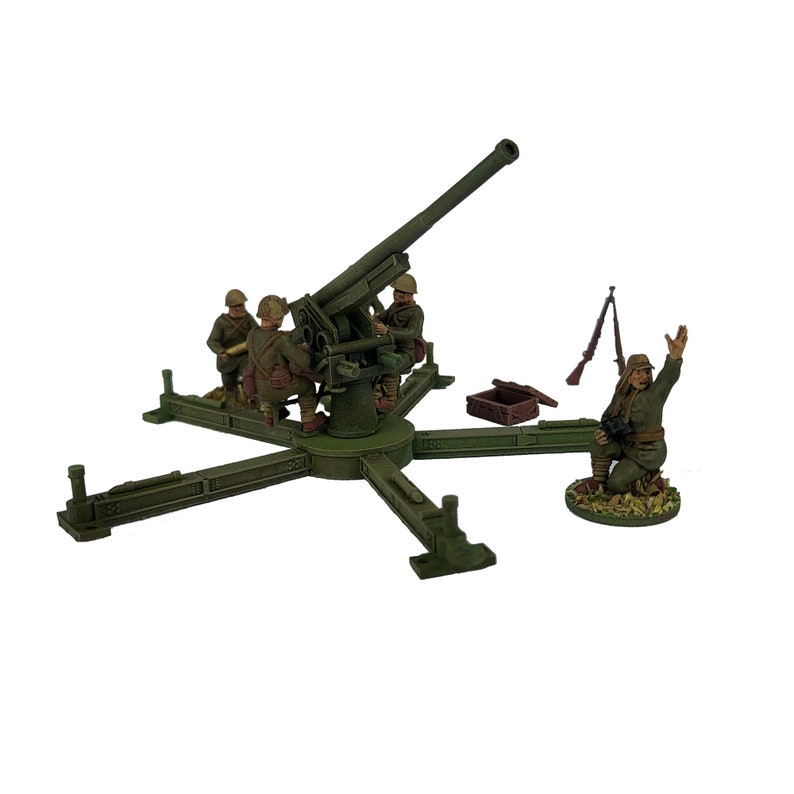 Japanese IJA Type 88 75mm AA Gun World War Two 28mm/20mm - Etsy UK
