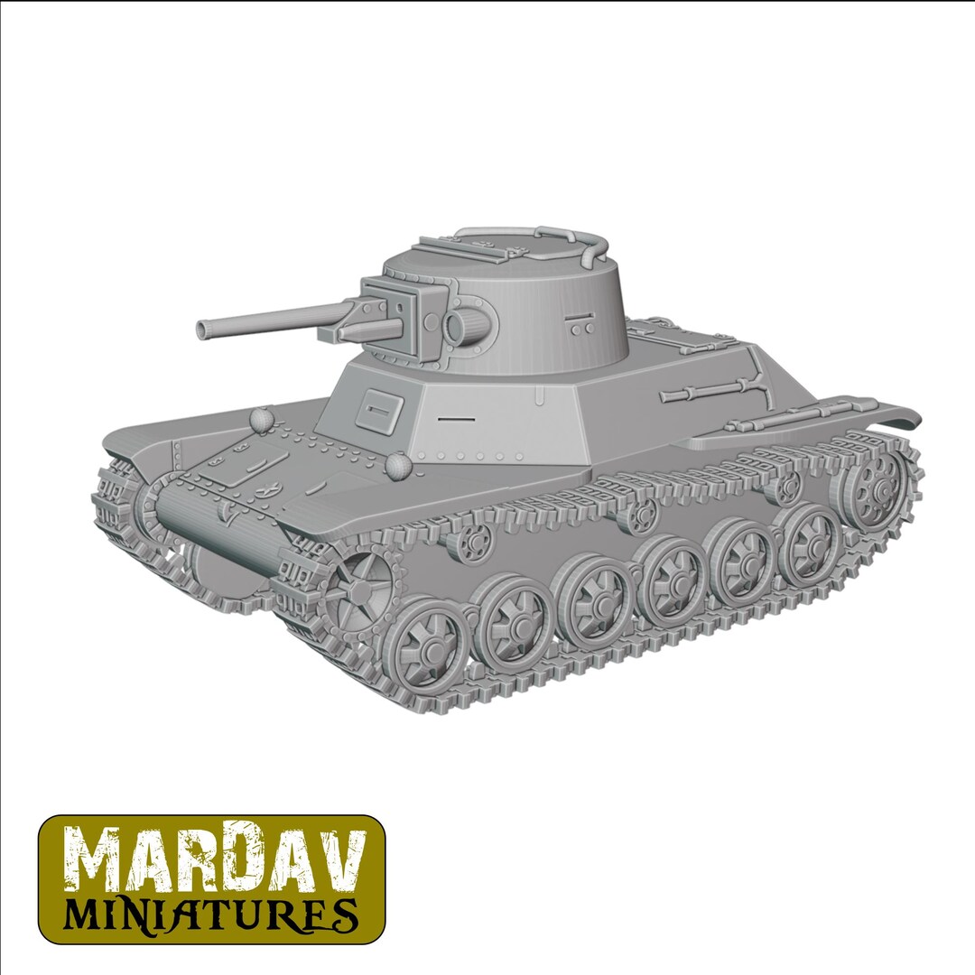Type 4 Ke-to Light Tank japanese - Etsy