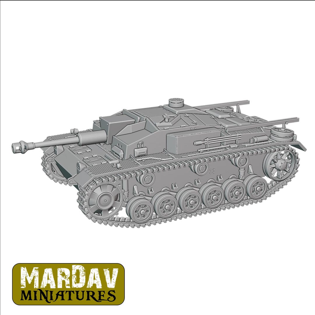 Stug III F german - Etsy