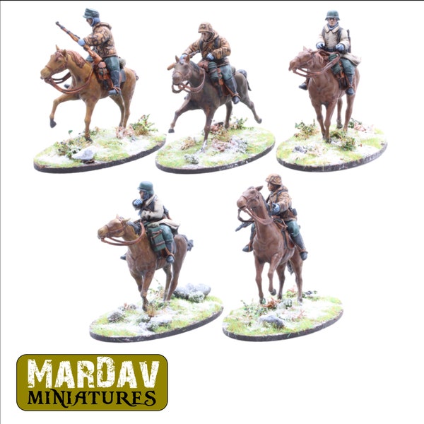 28mm German Cavalry - Etsy