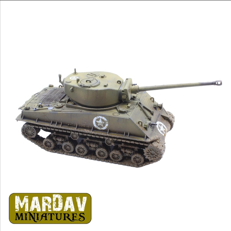 M4A3E8 Sherman 'easy Eight' Medium Tank (US) - Etsy
