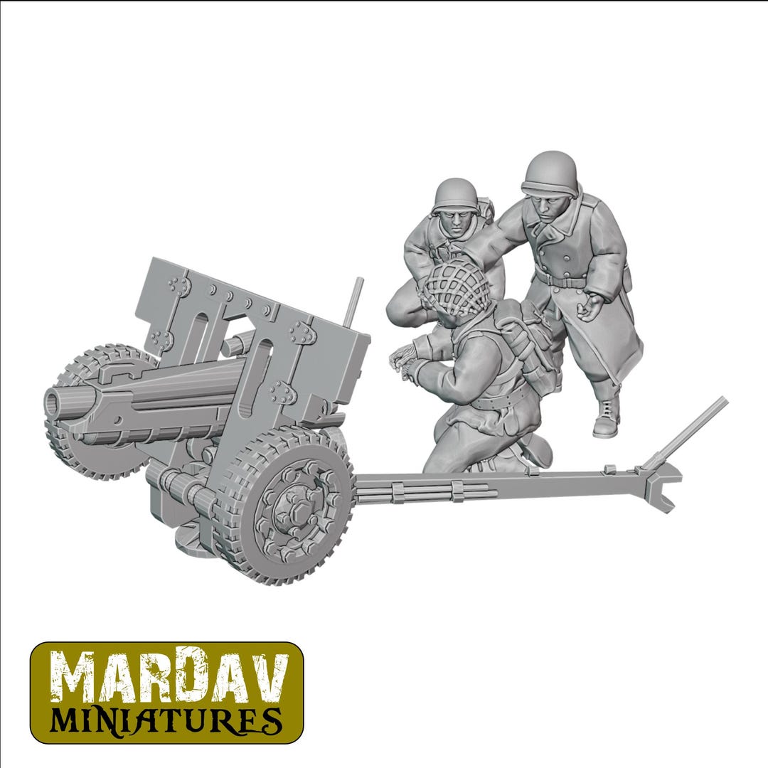 M1A1 75mm Light Howitzer (US) - Etsy