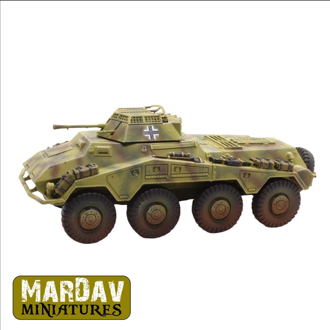 Sdkfz 234/1 Armoured Car (german) - Etsy