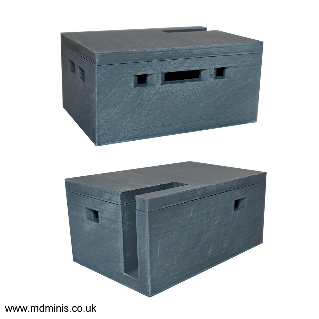 Rectangular Pillbox - Etsy