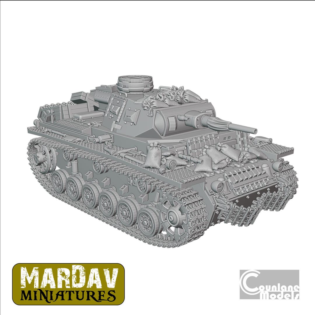 Panzer III Ausf H - DAK (german) - Etsy