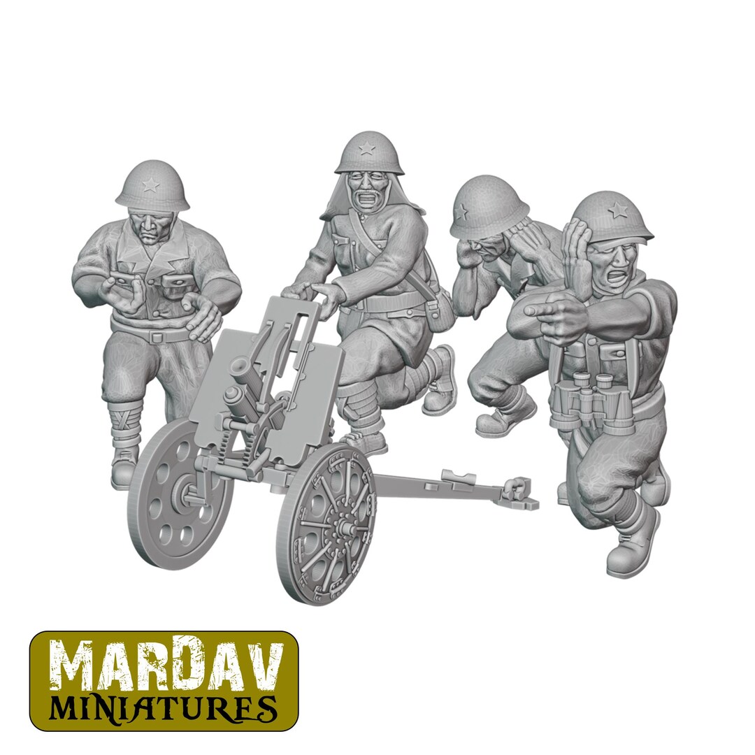 Type 92 70mm Howitzer (japanese) - Etsy