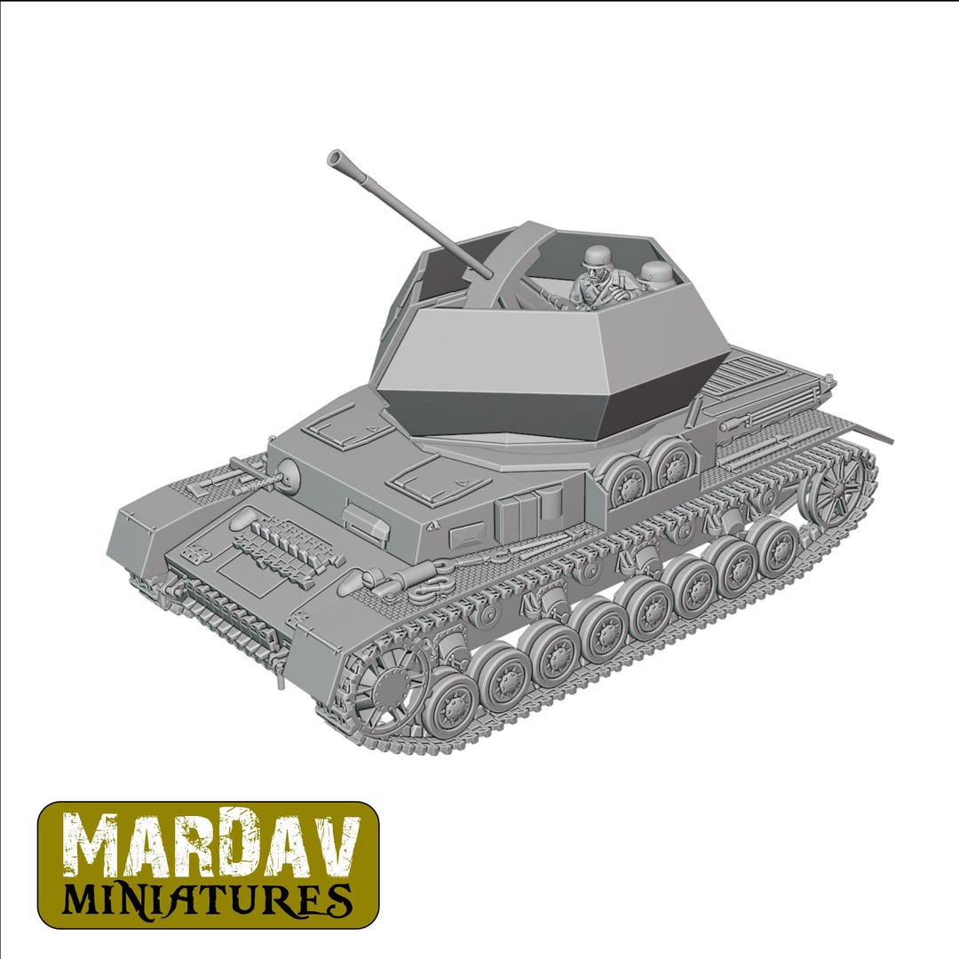 Ostwind Flakpanzer (german) - Etsy